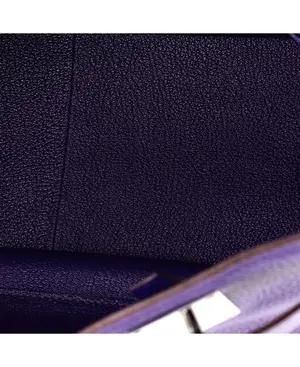 Hermès 37 Jypsiere Bag Clemence - Purple