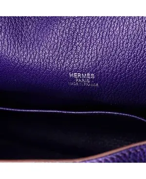 Hermès 37 Jypsiere Bag Clemence - Purple