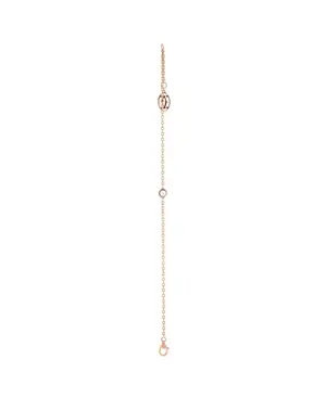 CARTIER Small D'amour Bracelet 18k Rose Gold And Diamond