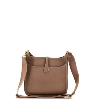Hermès Pm Evelyne Bag Gen Iii Clemence - Gray