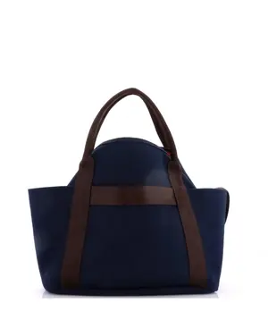 Hermès Sac De Pansage Groom Handbag Canvas