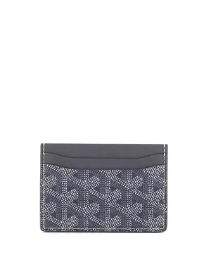 Goyard Saint Sulpice Card Holder Coated Canvas - Gray