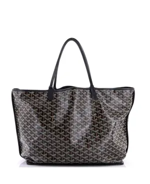Goyard Gm Anjou Reversible Tote Coated Canvas - Black