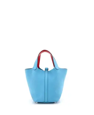 Hermès Pm Eclat Picotin Lock Bag Clemence