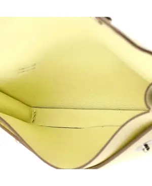 Hermès Hermesnap Card Holder Swift