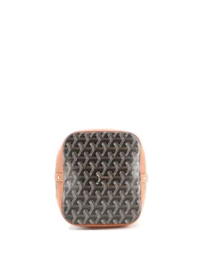 Goyard Pm Petit Flot Bucket Bag Coated Canvas