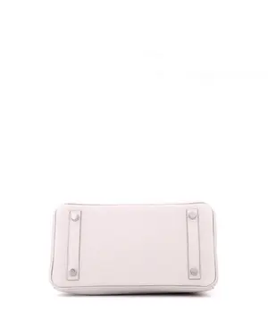 Hermès Birkin 25 Handbag Grey Togo With Palladium Hardware - Gris Perle