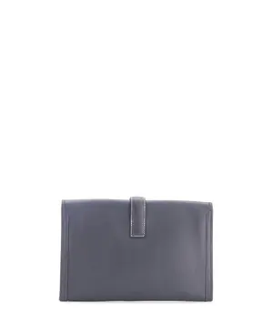 Hermès Pm Jige Clutch Epsom - Blue