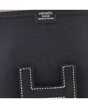Hermès Pm Jige Clutch Epsom - Blue