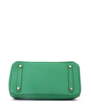 Hermès Birkin 30 Handbag Green Epsom With Gold Hardware - Cactus