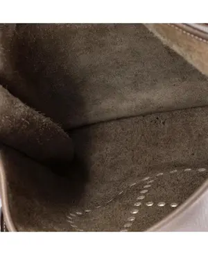 Hermès Gm Evelyne Bag Gen Iii Clemence - Gray