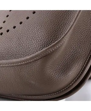 Hermès Gm Evelyne Bag Gen Iii Clemence - Gray