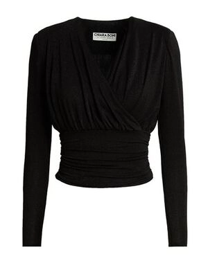 Chiara Boni La Petite Robe Top Size Polyamide, Viscose, Elastane, Polyester - Black