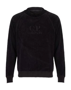C.P. COMPANY C. P. Company Man Sweatshirt Dark Green Size Xs Cotton Black