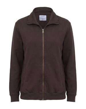 Crossley Sweatshirt Dark Size Cotton - Brown