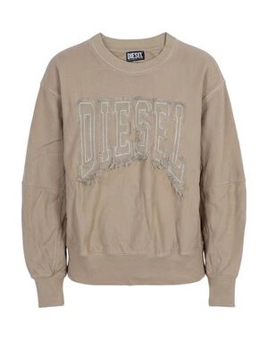DIESEL® Sweatshirt Khaki Size Cotton - Beige