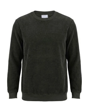 Crossley Sweatshirt Lead Size Cotton - Grey