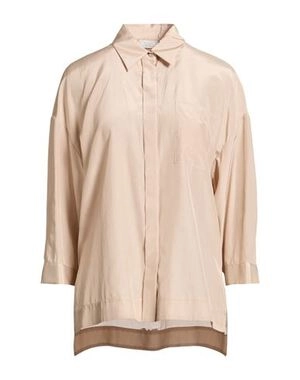 Peserico Shirt Size Silk, Cotton - Beige