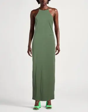 HINNOMINATE Maxi Dress Military Size Cotton, Elastane