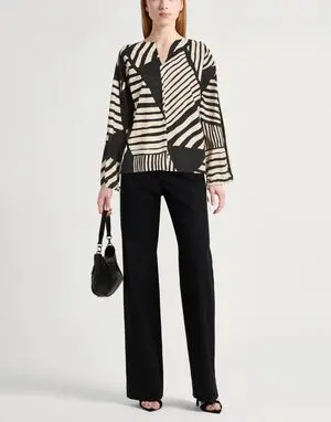 Alpha Studio Top Ivory Size Cotton