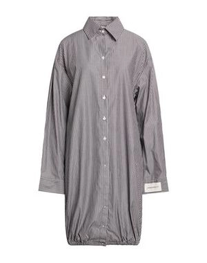 HINNOMINATE Midi Dress Size Cotton - Grey