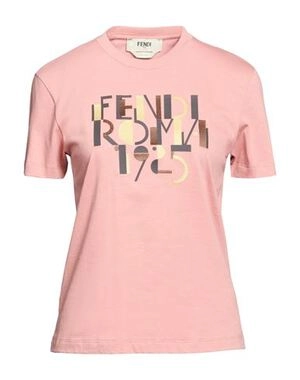 Fendi T-shirt Antique Rose Size Cotton - Pink
