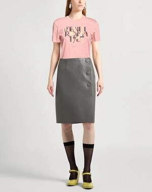 Fendi T-shirt Antique Rose Size Cotton