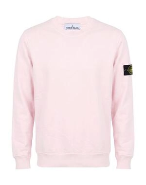 Stone Island Man Sweatshirt Pink Size S Cotton Pink