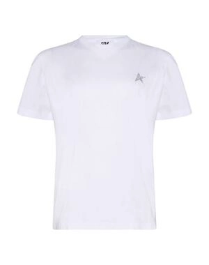 GOLDEN GOOSE T-shirt Size Cotton - White