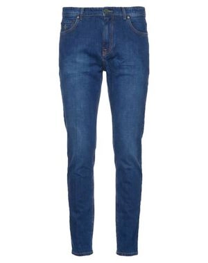 LUIGI BORRELLI NAPOLI Jeans Size Polyester, Cotton - Blue