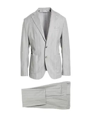 MANUEL RITZ Suit Light Size Virgin Wool, Elastane