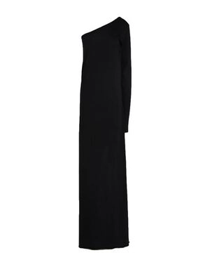 Rick Owens Maxi Dress Size Cotton - Black