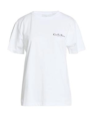 GAELLE PARIS Woman T-shirt White Size S Cotton