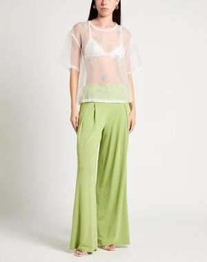 COMPAGNIA ITALIANA Pants Lime Size Viscose, Polyamide, Polyimide, Elastane