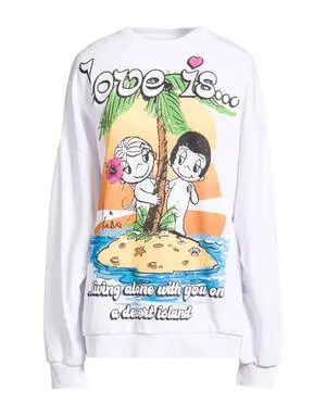 GAELLE PARIS Sweatshirt Size Cotton, Polyester, Elastane