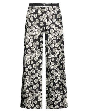 Dolce & Gabbana Pants Size Silk - Black