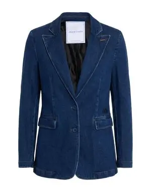 JACOB COHЁN Blazer Size Cotton, Elastane