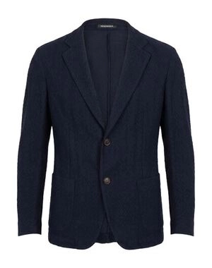 Emporio Armani Blazer Taupe Size Virgin Wool - Navy