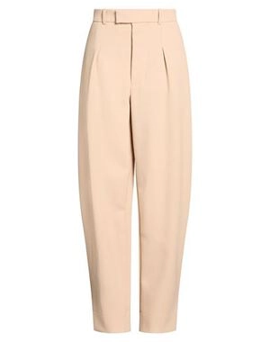 Wardrobe.NYC Pants Camel Size Virgin Wool - Beige