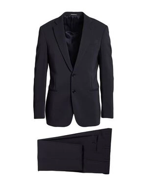 Emporio Armani Suit Size Viscose, Elastane - Navy