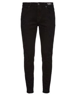 PT TORINO Jeans Size Cotton, Elastane - Black