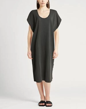 Crossley Midi Dress Charcoal Size Cotton