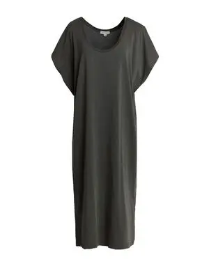 Crossley Midi Dress Charcoal Size Cotton