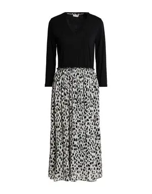 Liu Jo Midi Dress Size Polyester, Cotton, Elastane