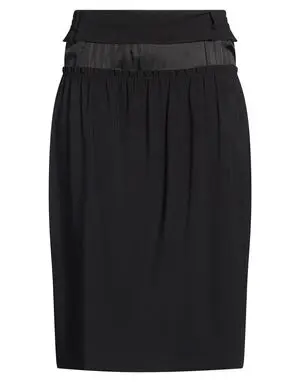 MAISON MARGIELA Midi Skirt Size Polyester, Elastane