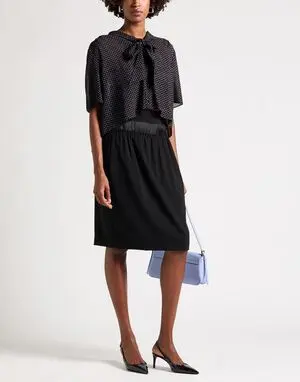 MAISON MARGIELA Midi Skirt Size Polyester, Elastane