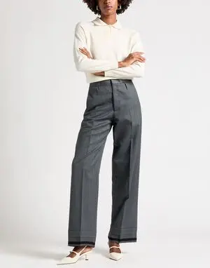 MAISON MARGIELA Pants Charcoal Size Polyester, Wool