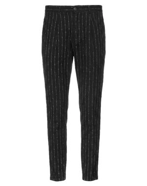 DANIELE ALESSANDRINI Pants Size Cotton - Black