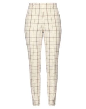 Tory Burch Pants Cream Size Polyester, Elastane - White