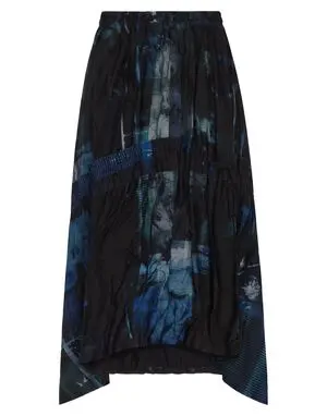 Y'S YOHJI YAMAMOTO Maxi Skirt Size Cupro